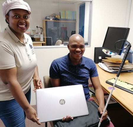 NWU Disability Rights Unit receives assistance for visually impaired ...